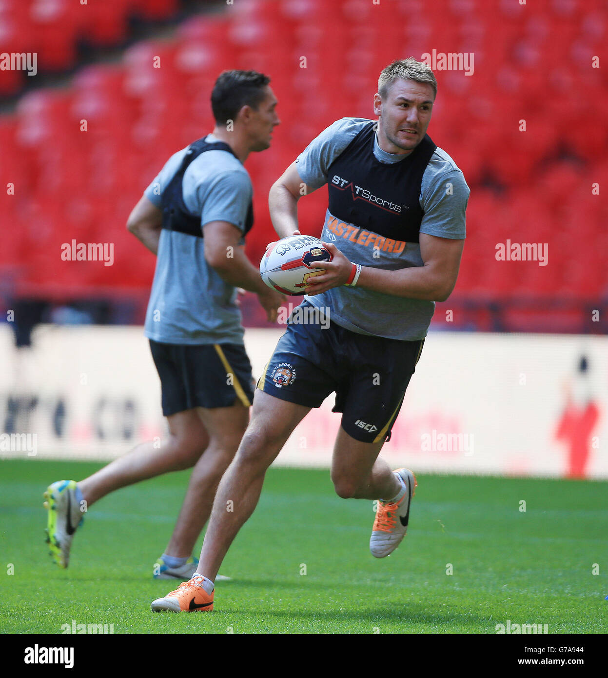 Michael Shenton de Castleford Tigers, lors du tour de finale de la ...