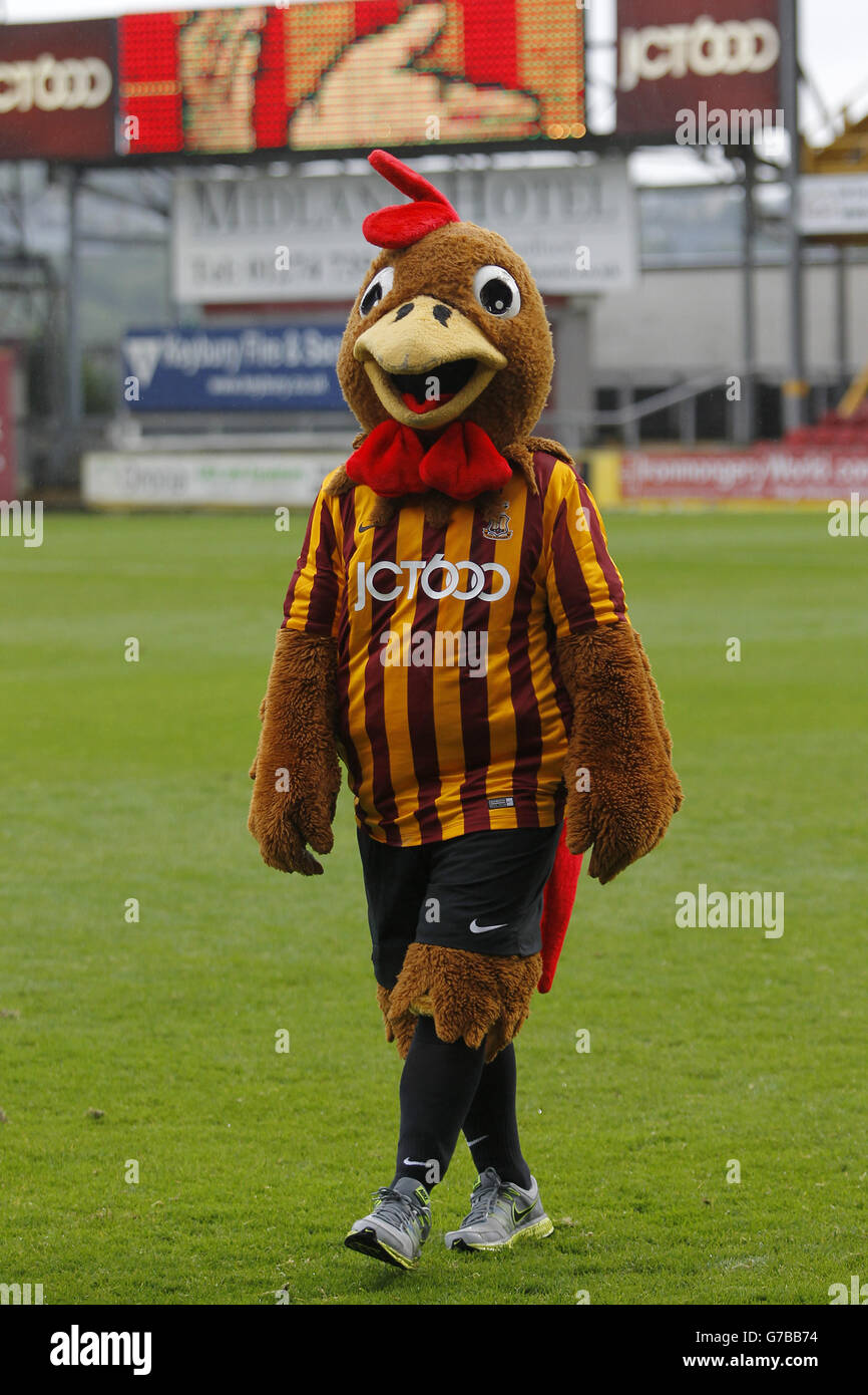Mascotte de bradford city billy bantam Banque de photographies et d ...