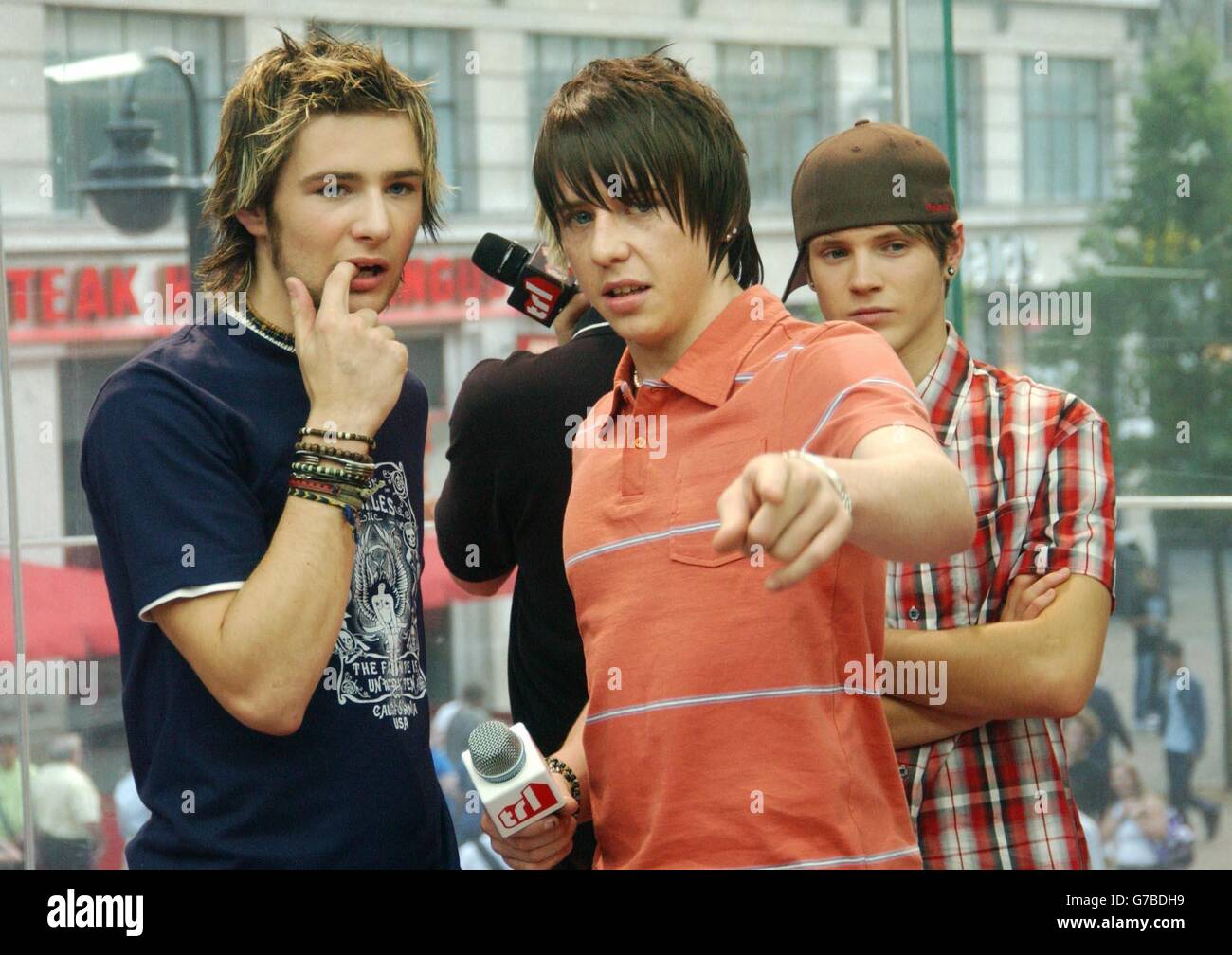Groupe pop mcfly pendant Banque de photographies et d’images à haute ...