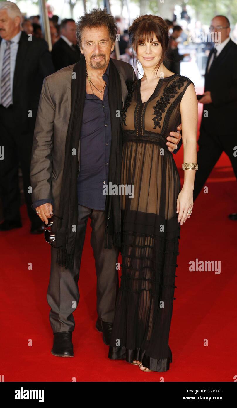Al Pacino et Lucila Sola assistent à la projection du film Salome ...