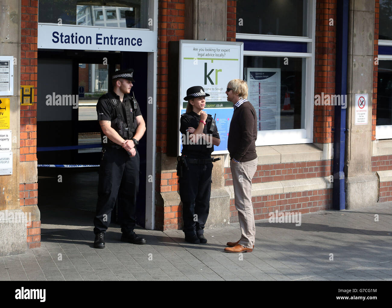 Poste de police de slough Banque de photographies et d’images à haute ...