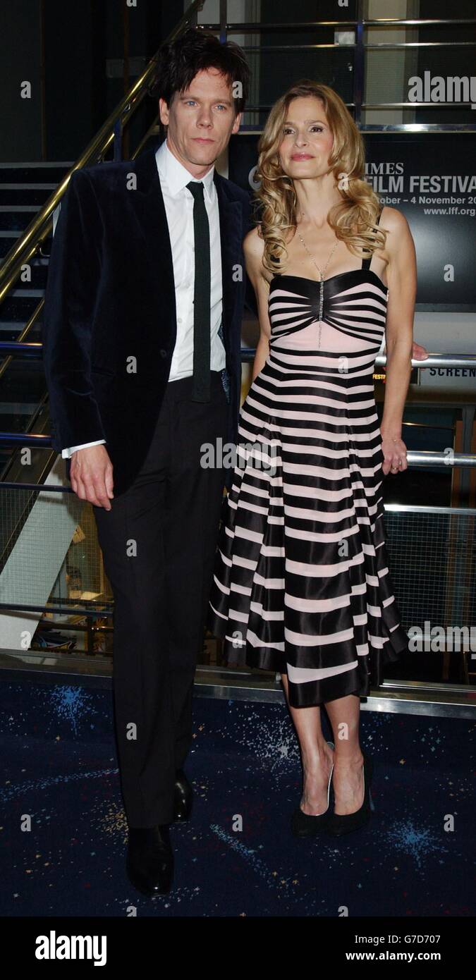 Husband and wife actors kevin bacon and kyra sedgwick Banque de ...