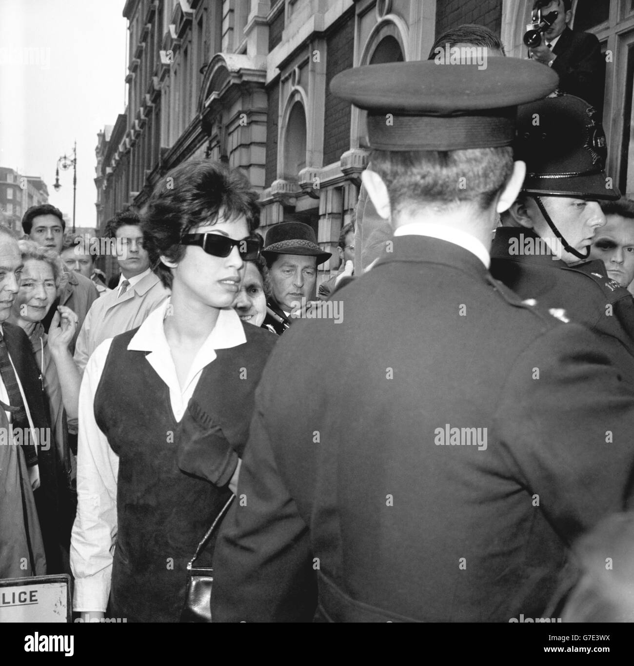 Affaire stephen ward Banque d'images noir et blanc - Alamy