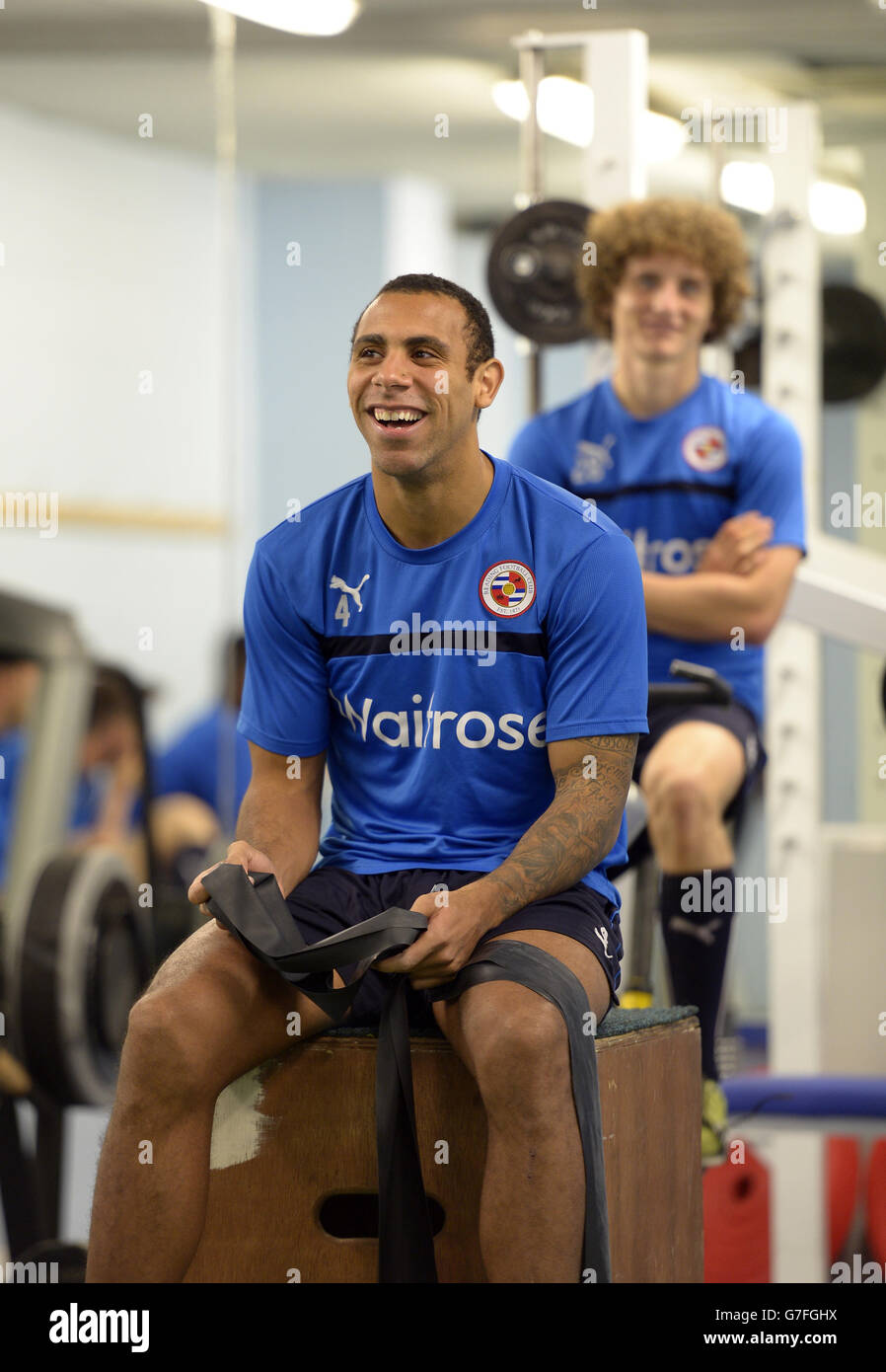 Football - Reading FC Open Day - Madejski Stadium.La lecture est Anton ...