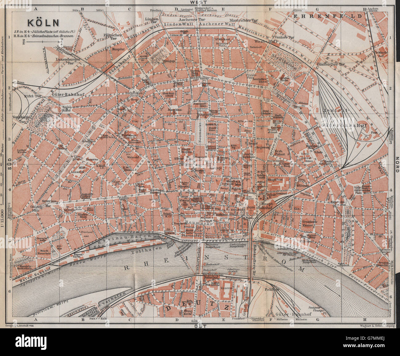 Carte de koln Banque de photographies et d’images à haute résolution ...