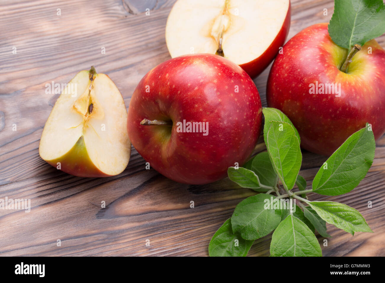 Fond de pommes Banque de photographies et d’images à haute résolution ...