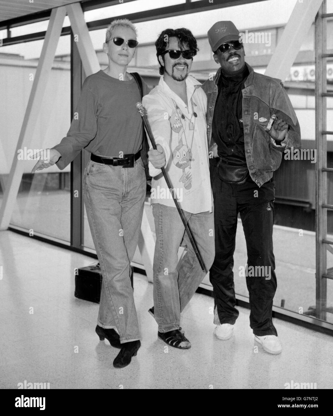 Annie lennox of the eurythmics Banque de photographies et d’images à ...