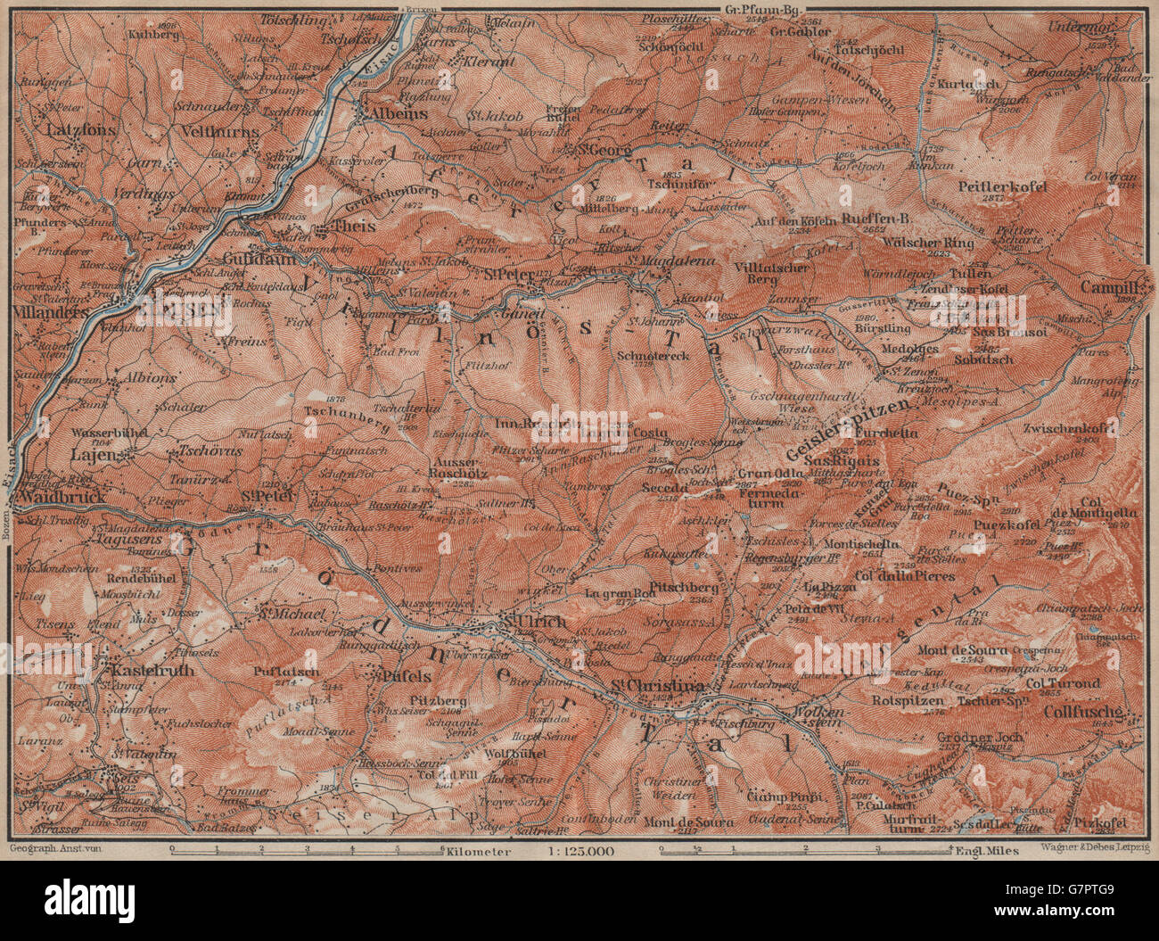 St ulrich map Banque de photographies et d’images à haute résolution ...