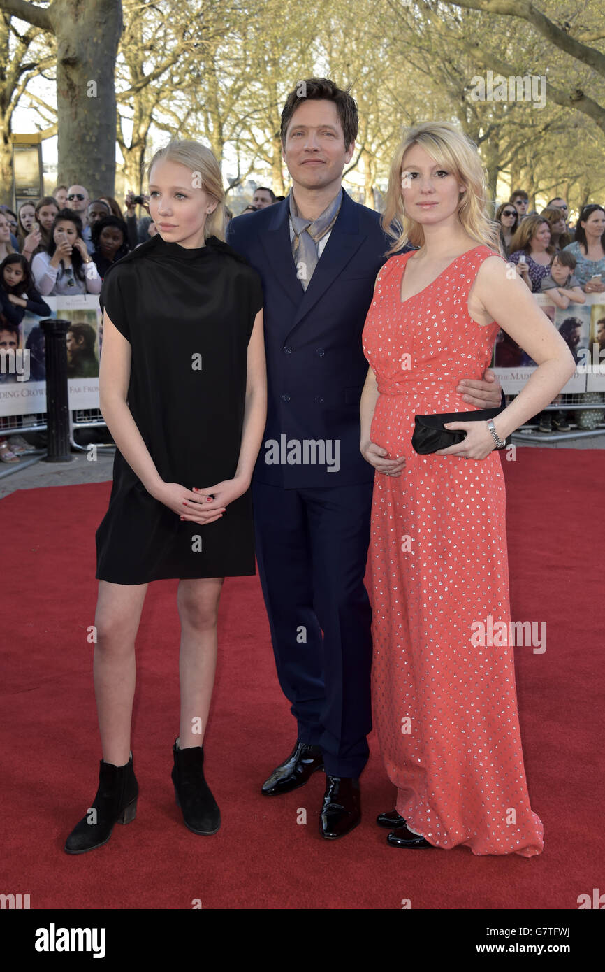 IDA Vinterburg, Thomas Vinterberg et Helene Reingaard Neumann ont assisté à la première mondiale ...
