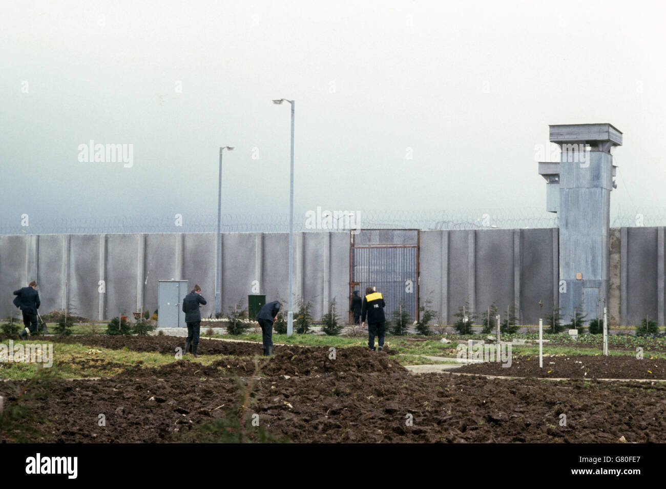 Bâtiments et points de repère - prison de Maze - Belfast, en Irlande du ...