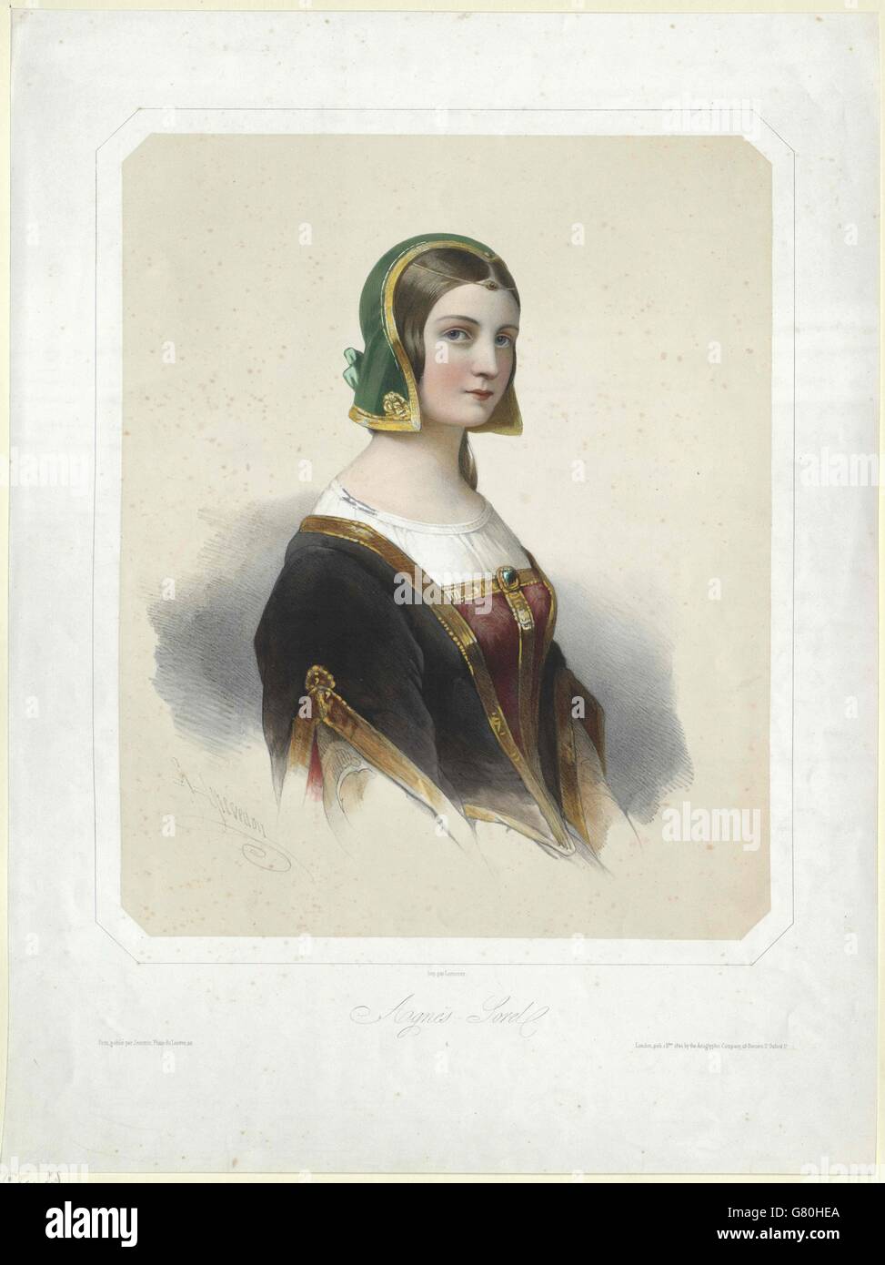 Agnes sorel Banque de photographies et d’images à haute résolution - Alamy