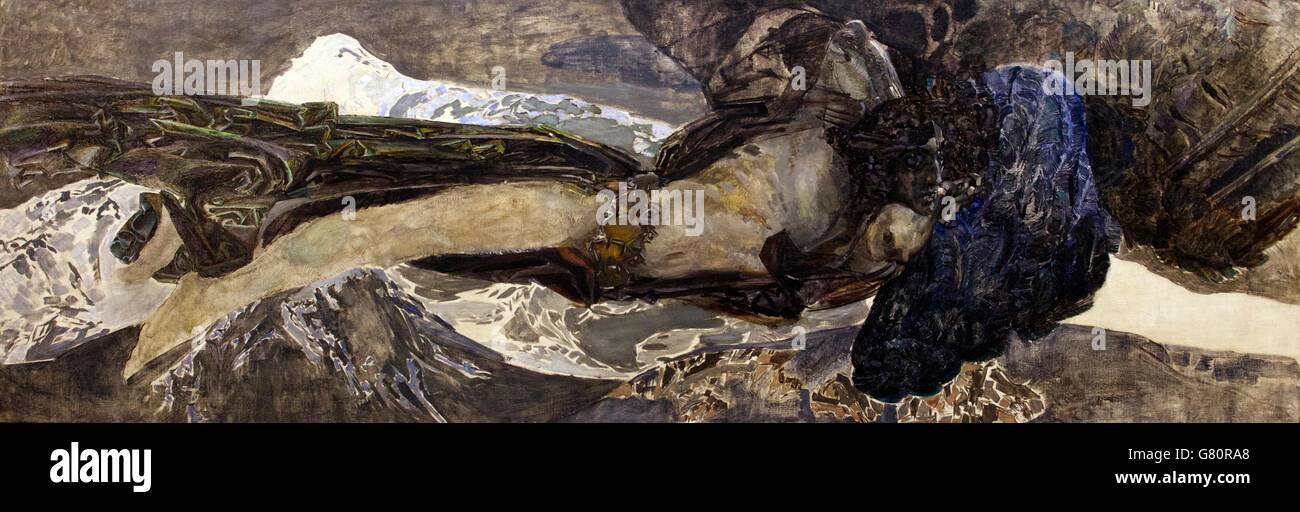 Mikhail vrubel demon Banque de photographies et d’images à haute ...