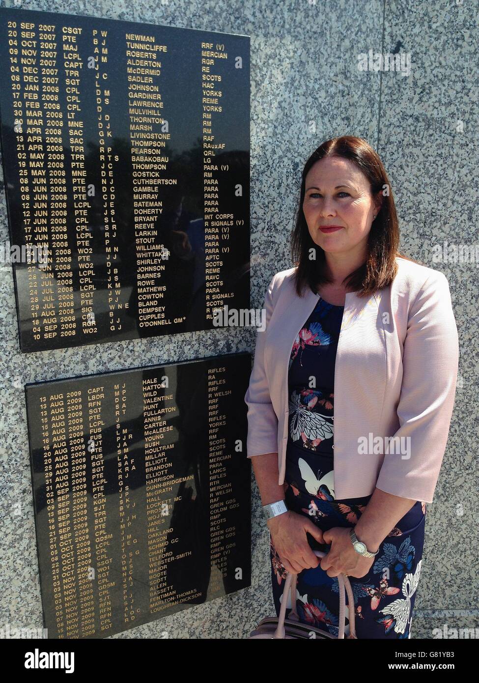 Jacqui Thompson, veuve de Gary 'Tommo' Thompson, un aviritionniste de ...