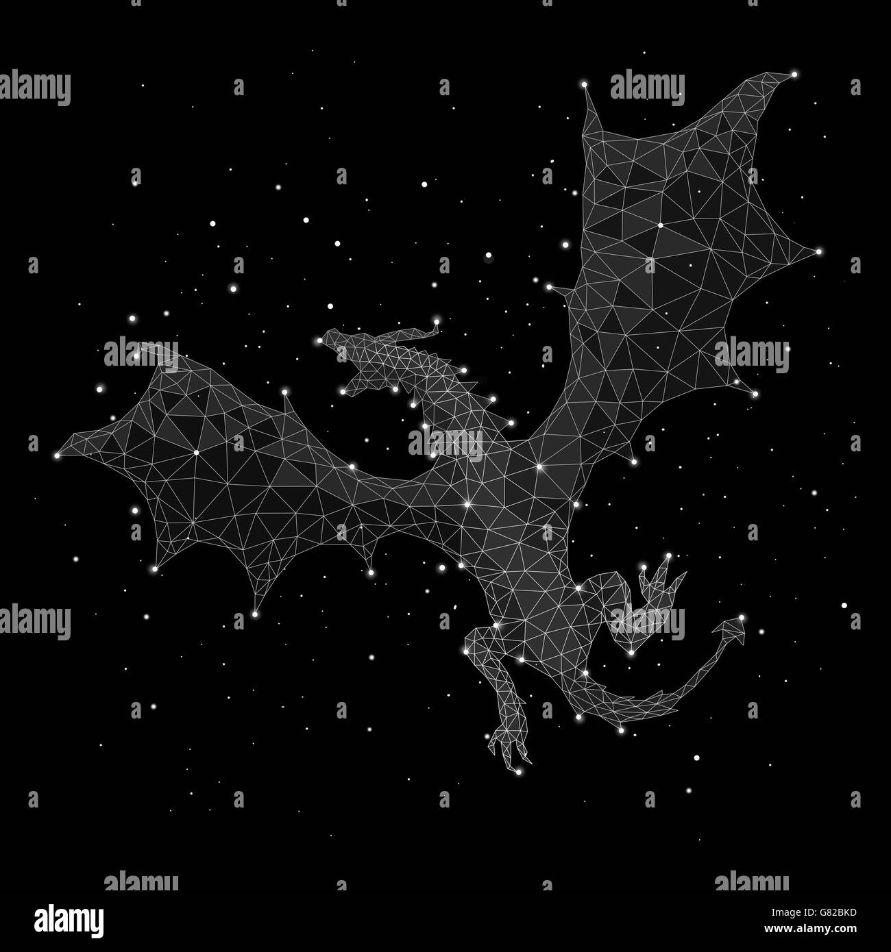 Constellation dragon Banque de photographies et d’images à haute ...