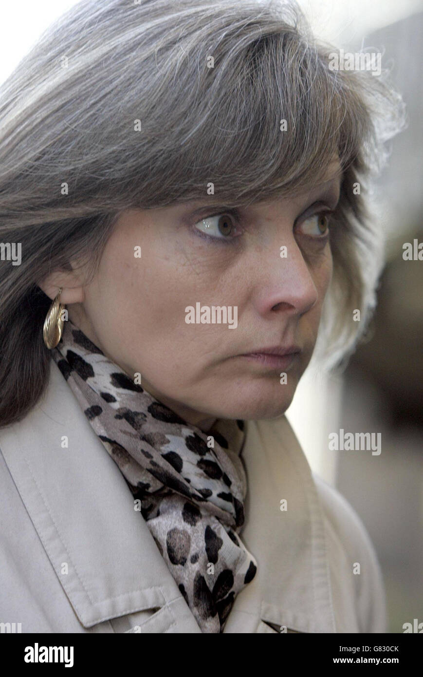 Gillian beckingham arrives at court Banque de photographies et d’images ...