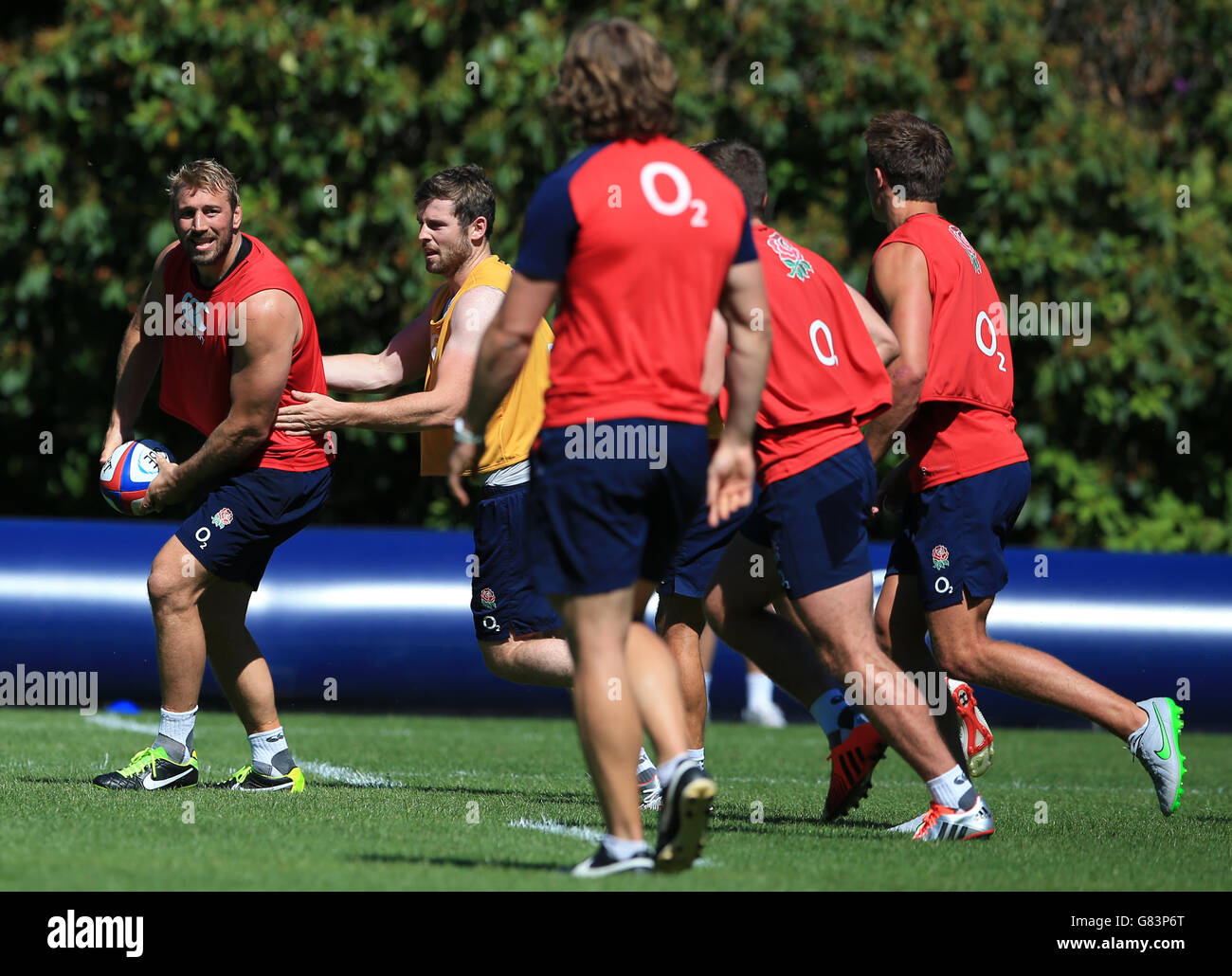 Angleterre capitaine chris robshaw session de formation pennyhill park ...