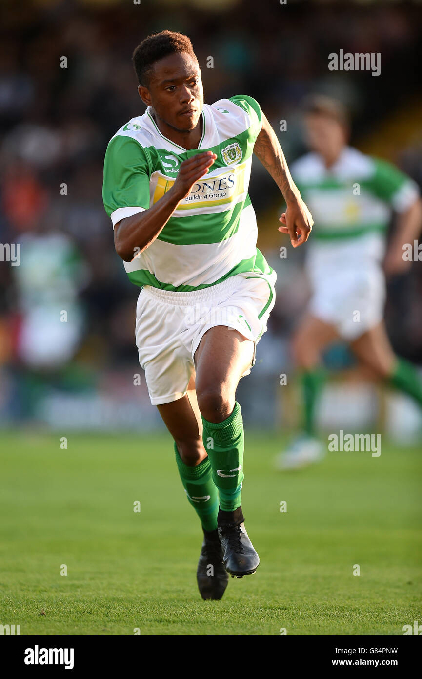 Football - pré-saison - Yeovil Town / Bournemouth - Huish Park. Iffy ...