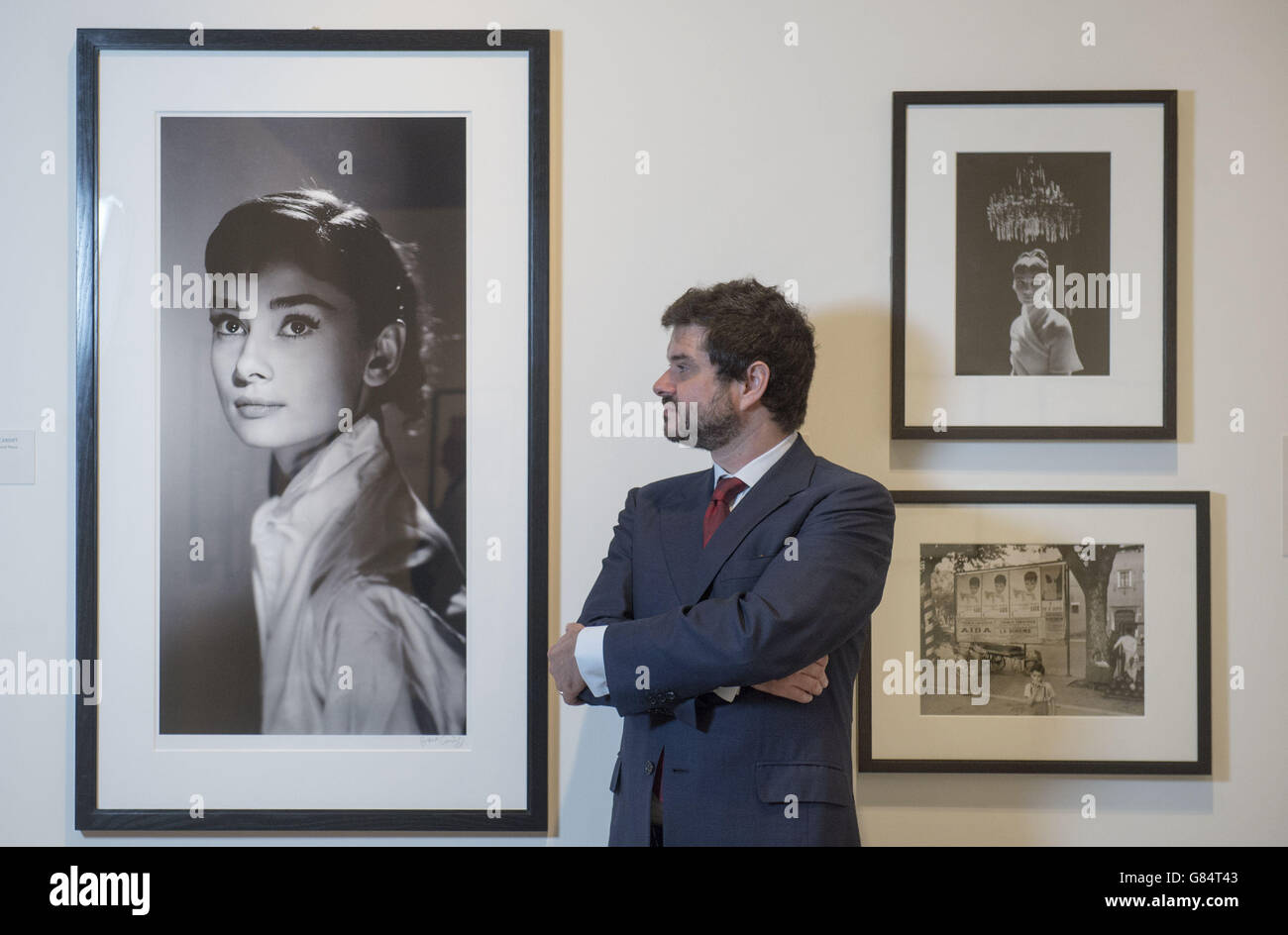 Audrey hepburn et son fils luca dotti Banque de photographies et d ...