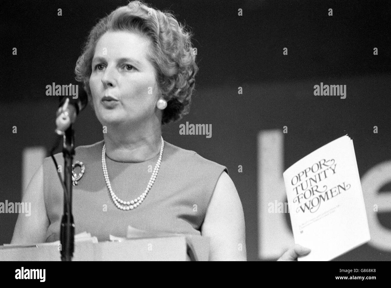 Margaret Thatcher, députée de Finchley, qui a été nommée par Edward ...