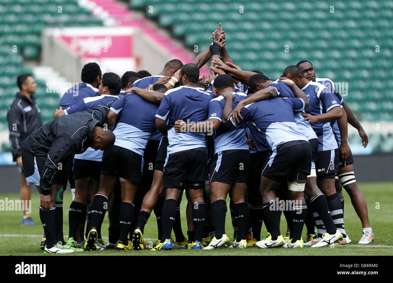 Fiji rugby team Banque de photographies et d’images à haute résolution ...
