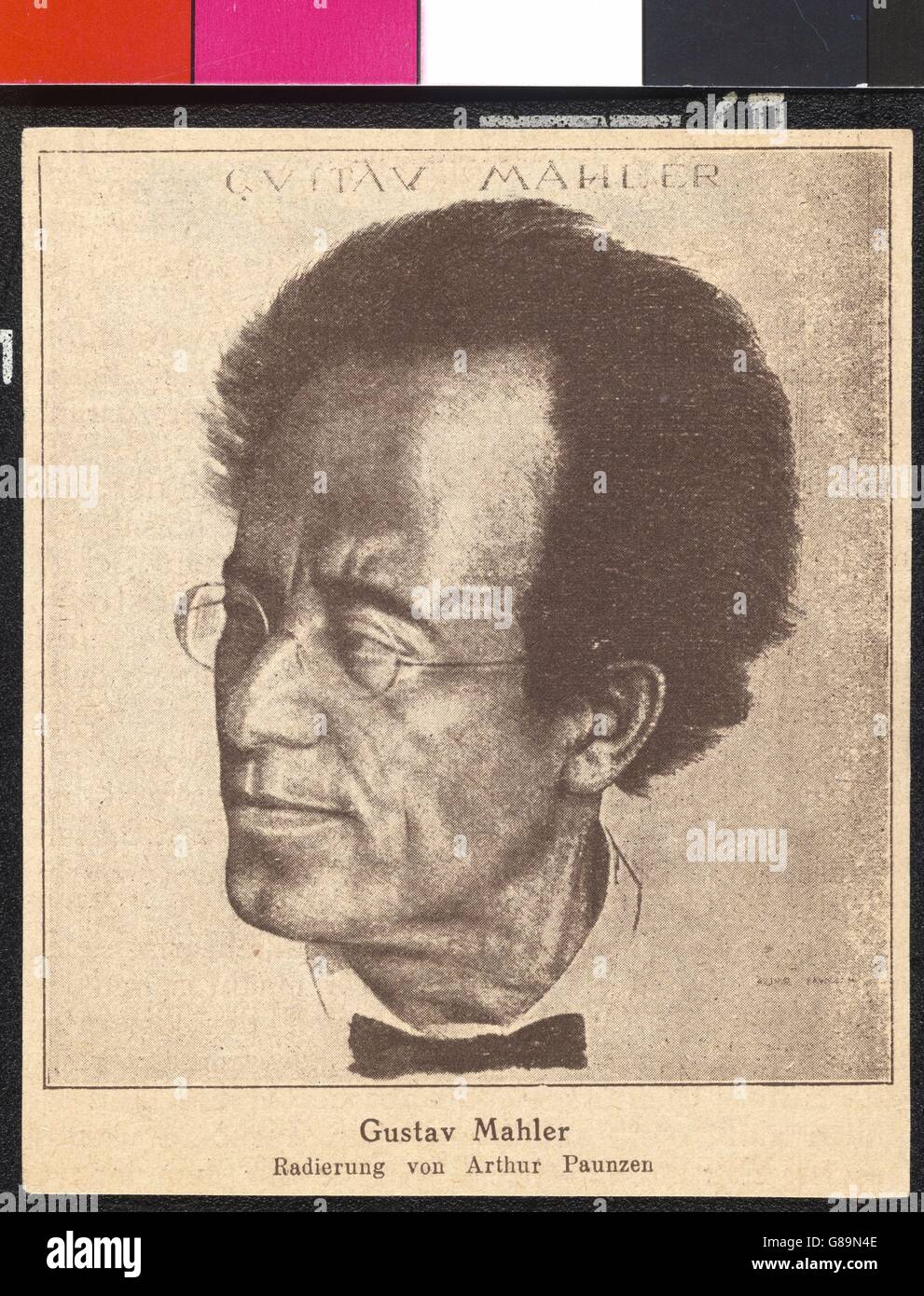 Gustav mahler portrait Banque de photographies et d’images à haute ...