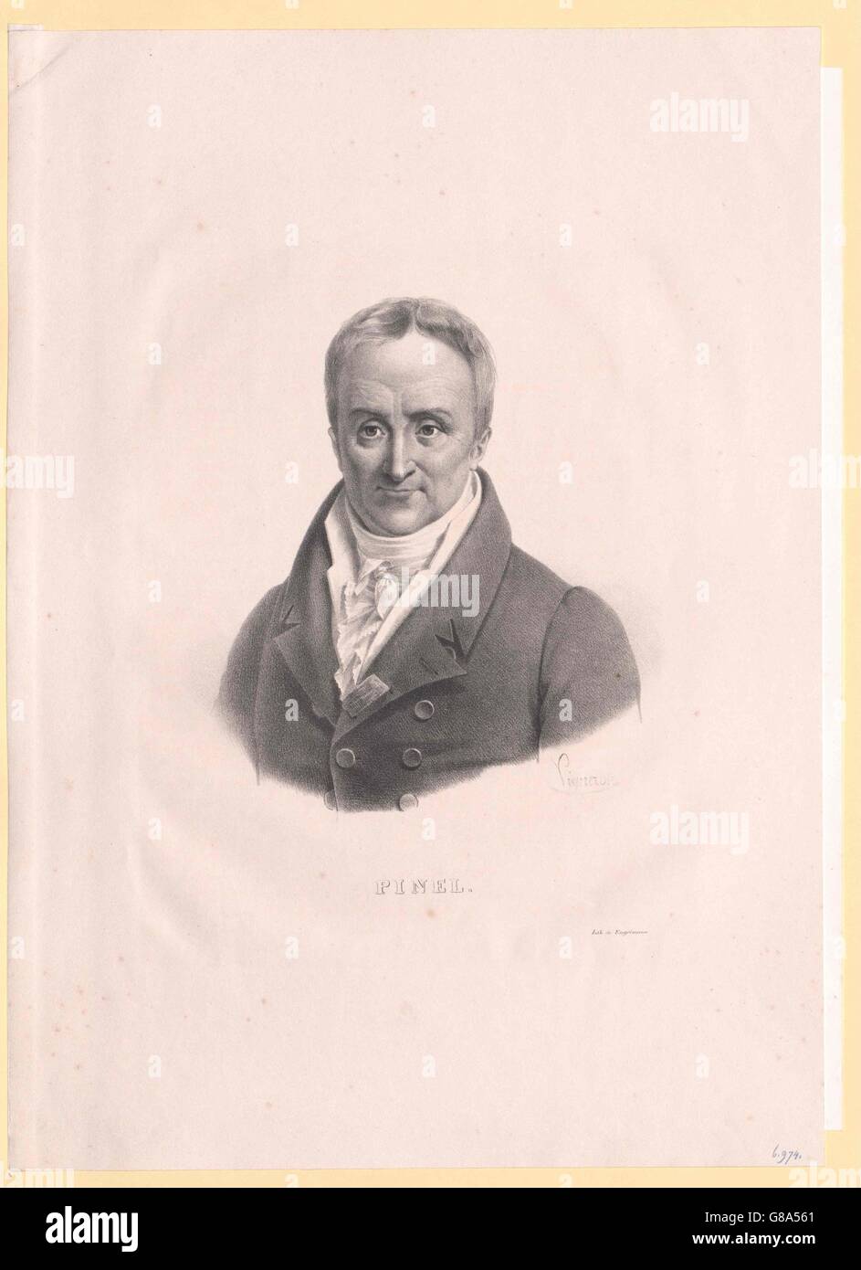 Philippe pinel Banque de photographies et d’images à haute résolution ...