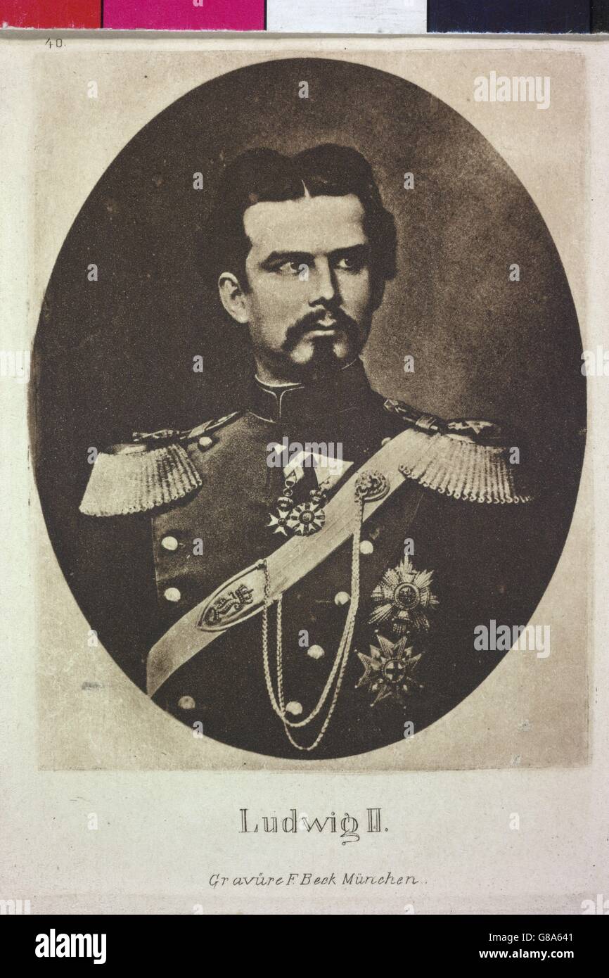 The wittelsbach ludwig ii of bavaria Banque de photographies et d ...