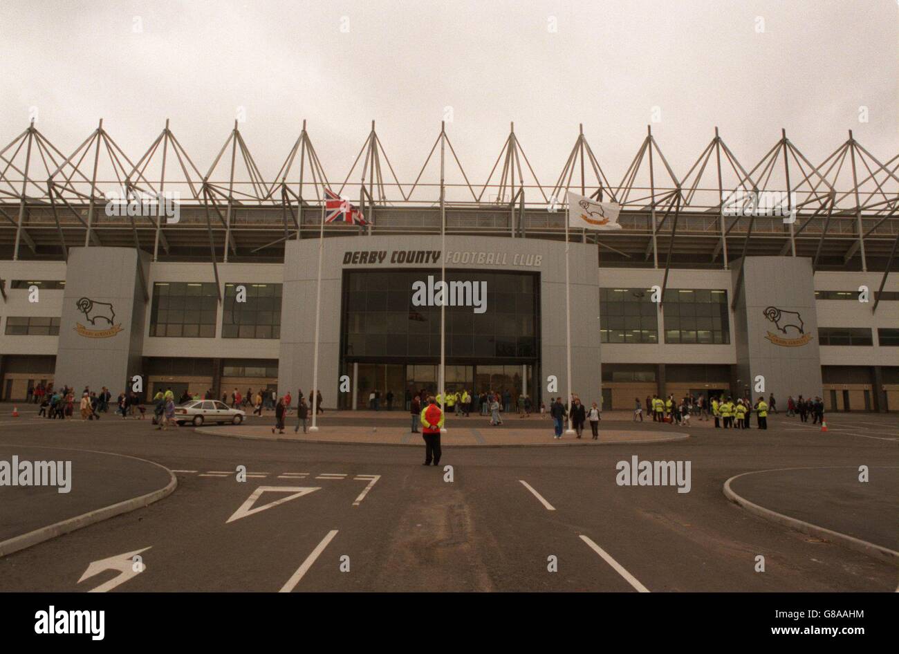 Soccer l'ouverture du stade du parc de la parade Banque de ...