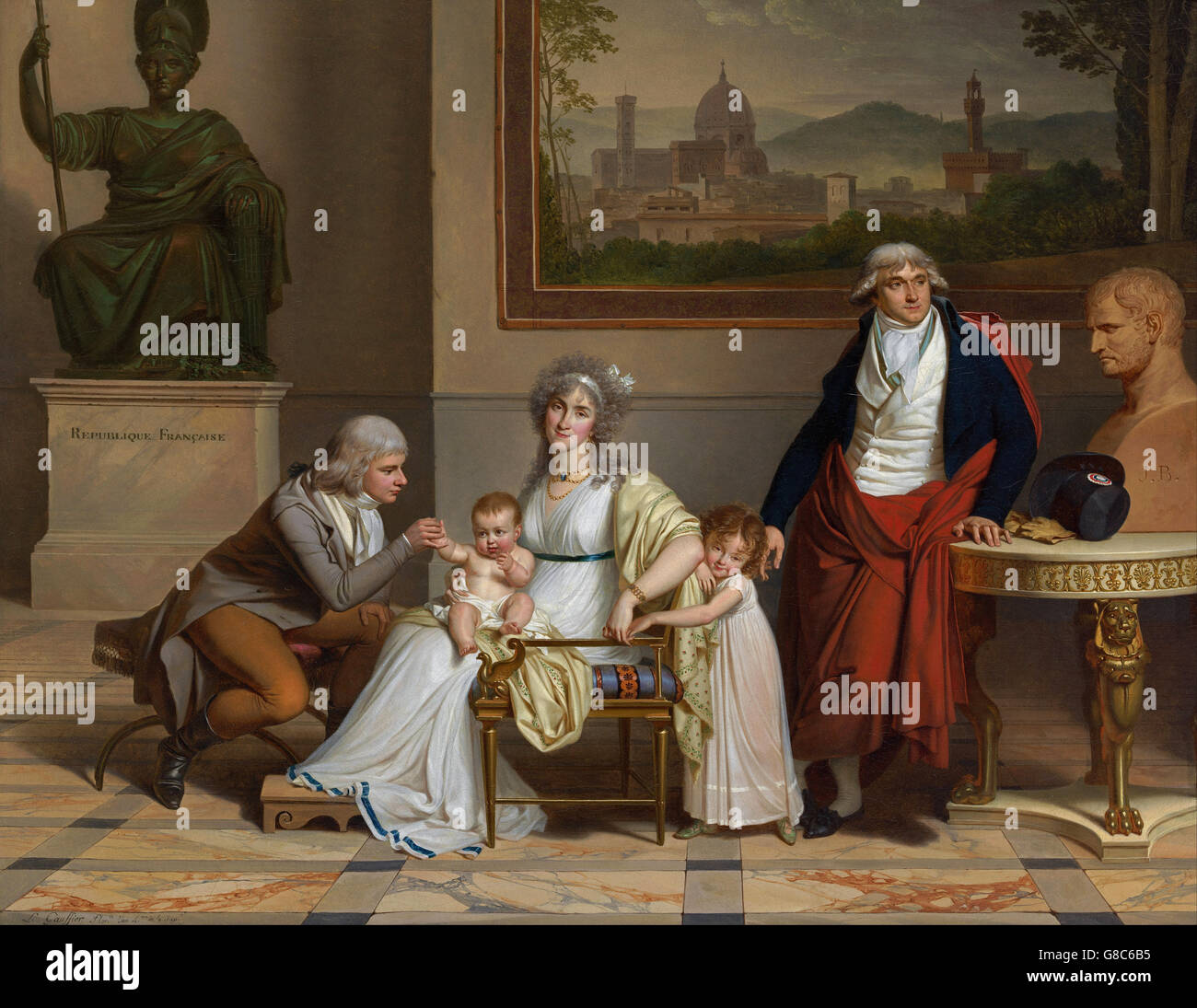 Louis gauffier andre francois miot Banque de photographies et d’images ...