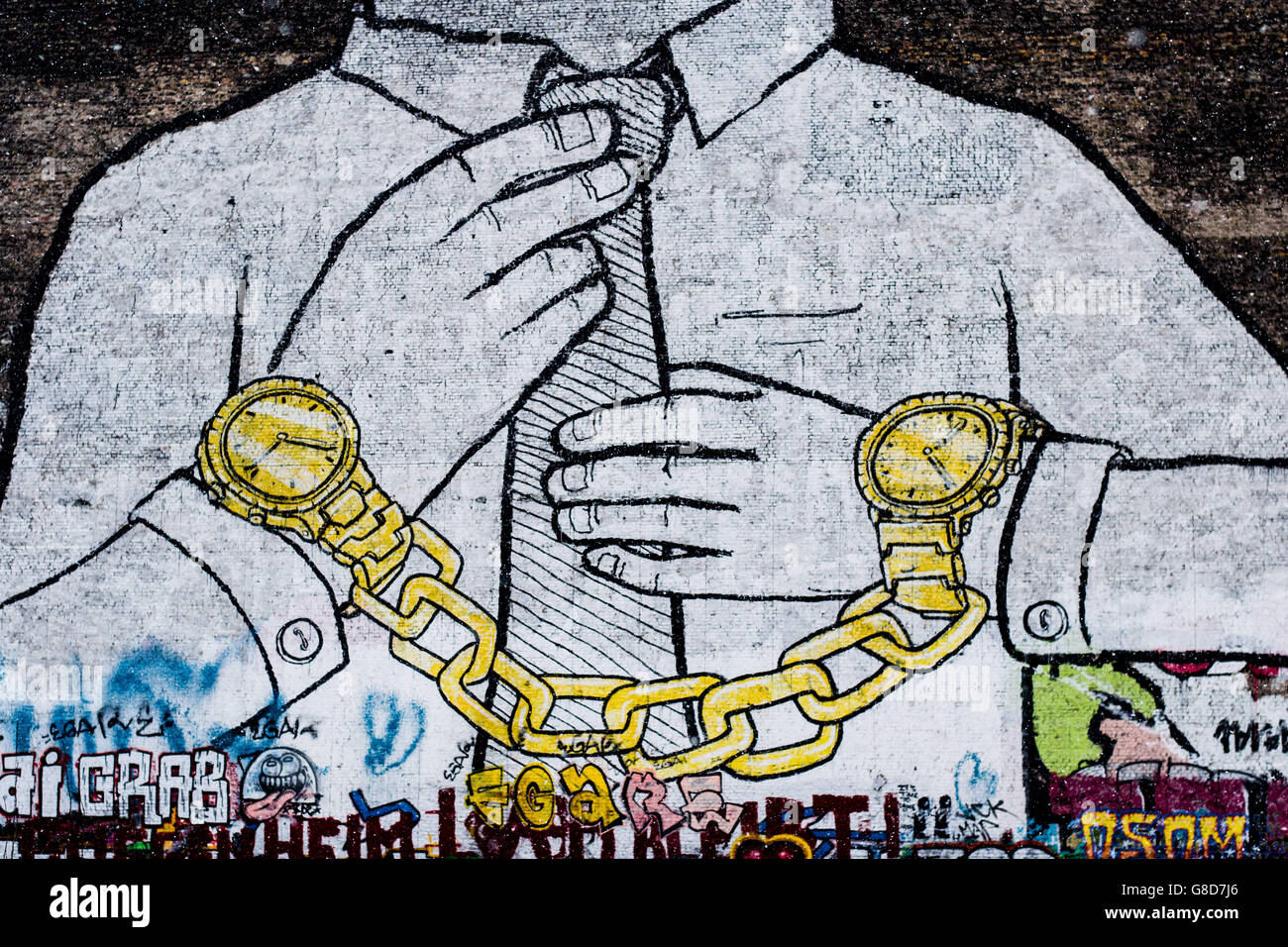 Artist blu chain berlin Banque de photographies et d’images à haute ...