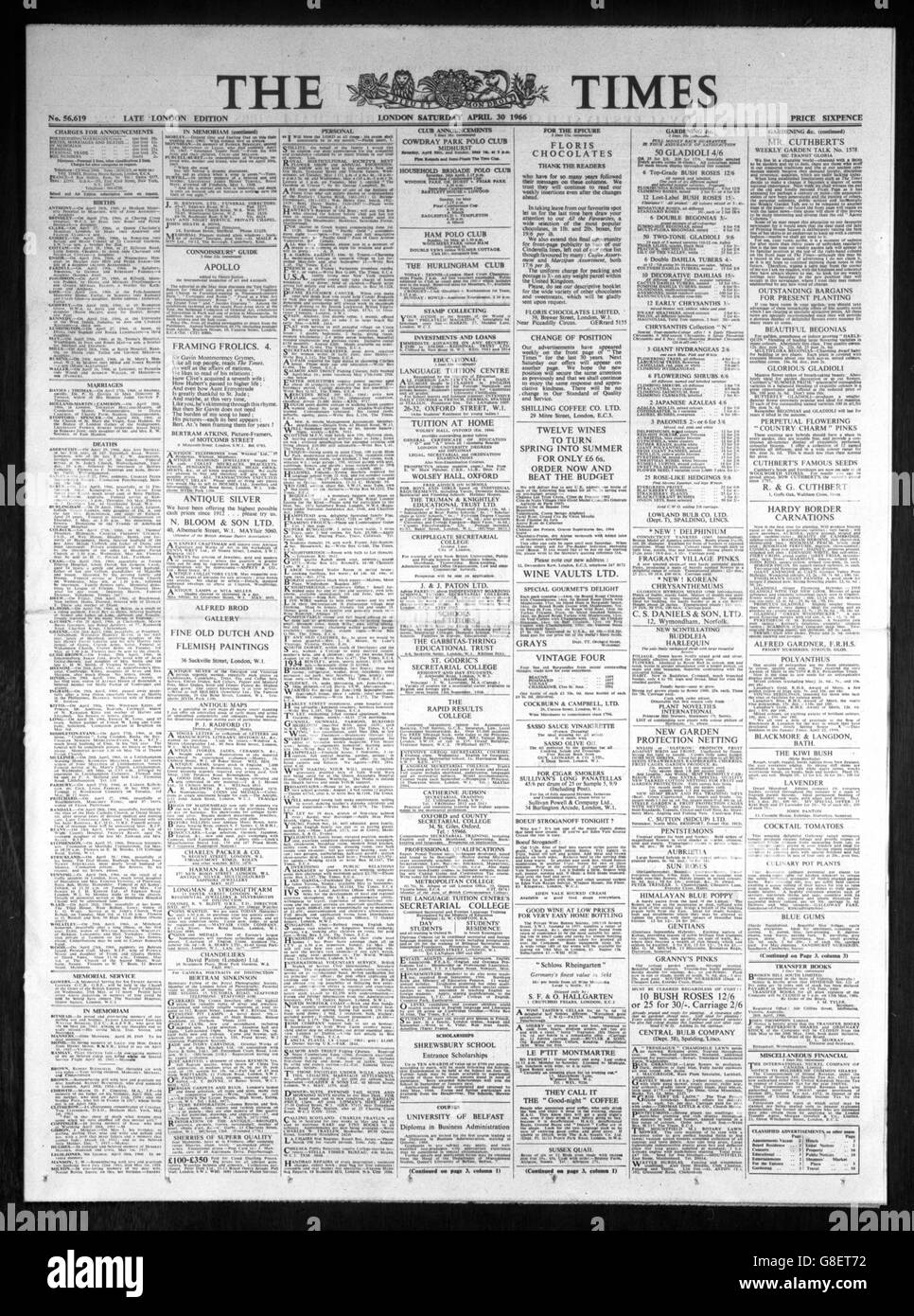 Newspaper archive Banque de photographies et d’images à haute ...