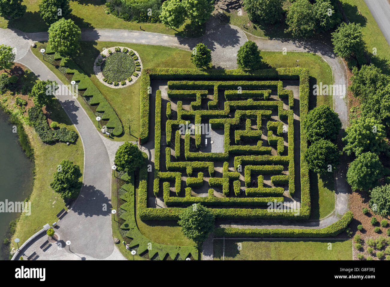Labyrinthe haie Banque de photographies et d’images à haute résolution ...