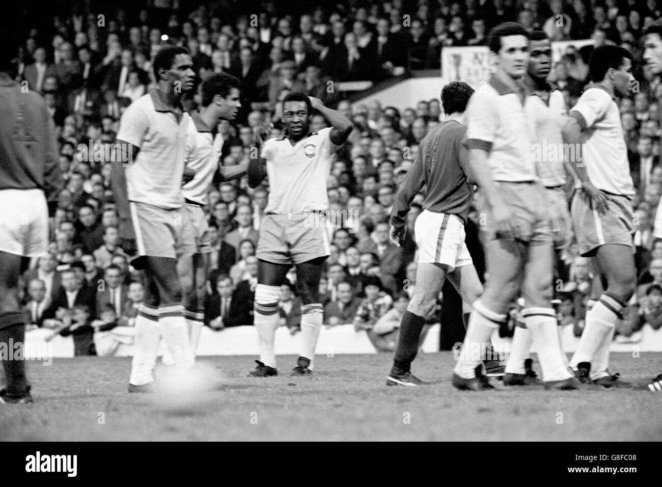 Football - coupe du monde Angleterre 1966 - Groupe 3 - Portugal ...