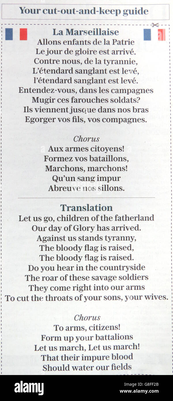 La marseillaise Banque de photographies et d’images à haute résolution ...