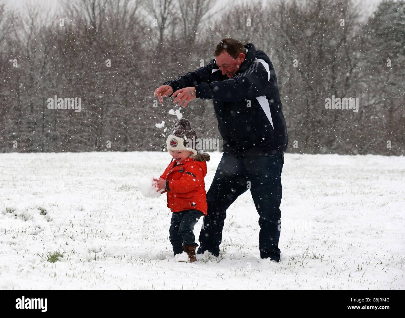 Jamie harvey, deux ans Banque de photographies et d’images à haute ...