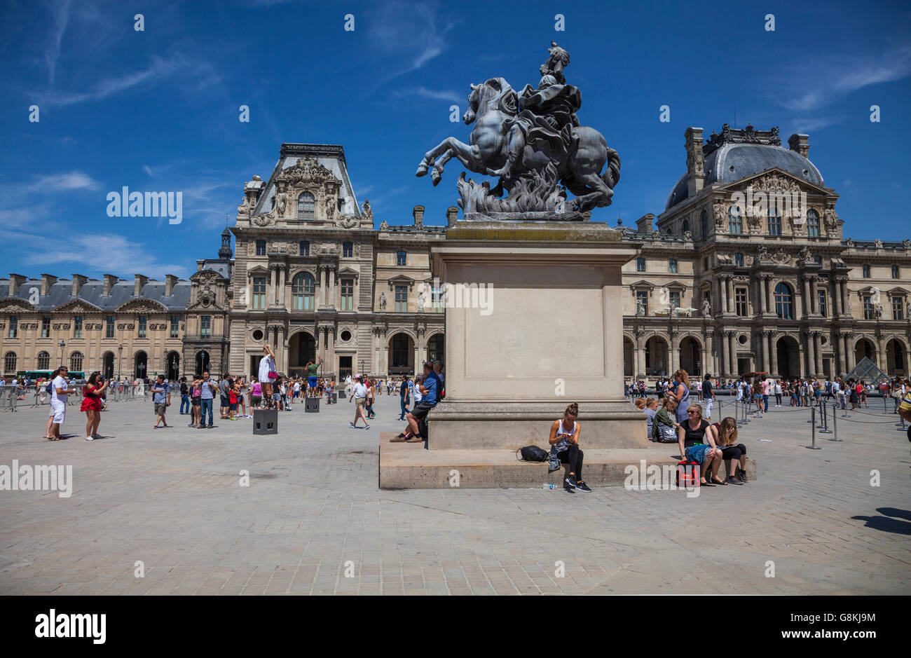 Richelieu wing louvre museum Banque de photographies et d’images à ...