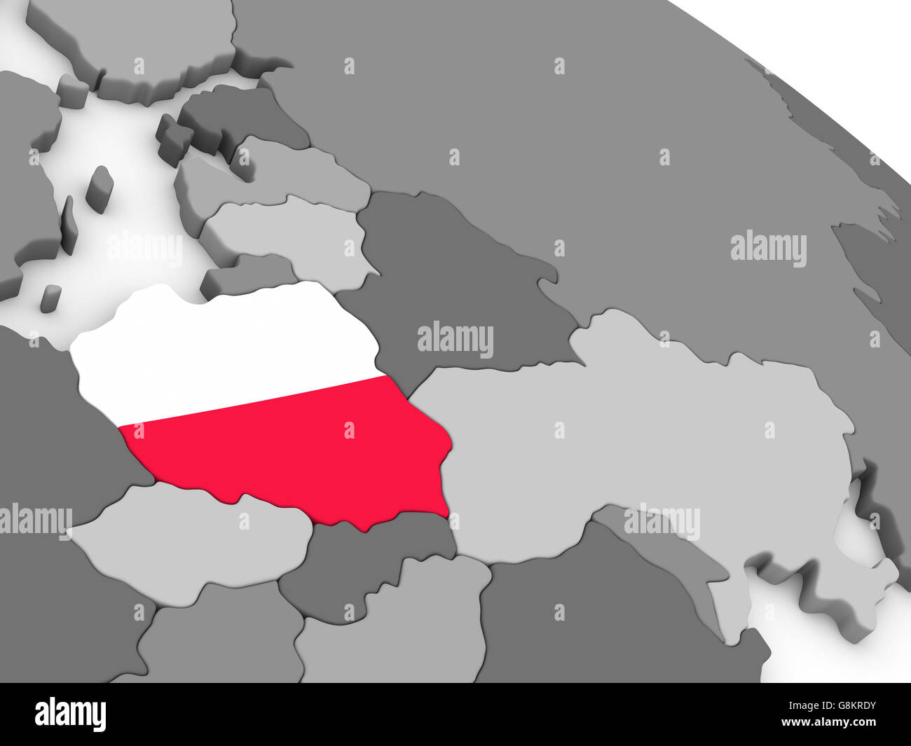 Poland Country Map Photos & Poland Country Map Images - Alamy