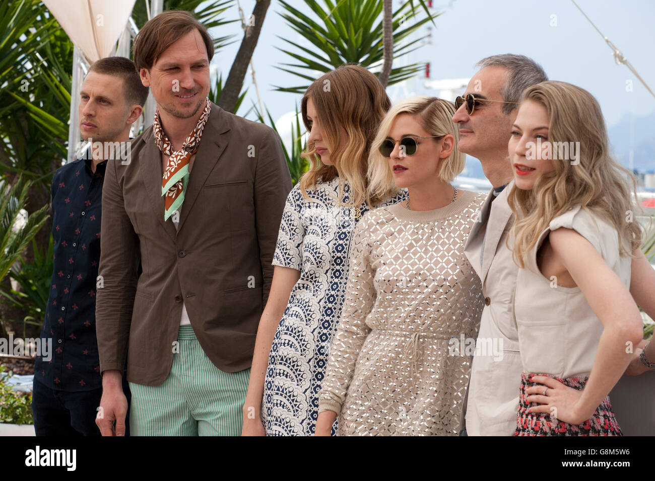 Anders Danielsen Lie, Lars Eidinger, Sigrid Bouaziz, Kristen Stewart, Olivier Assayas et Nora ...