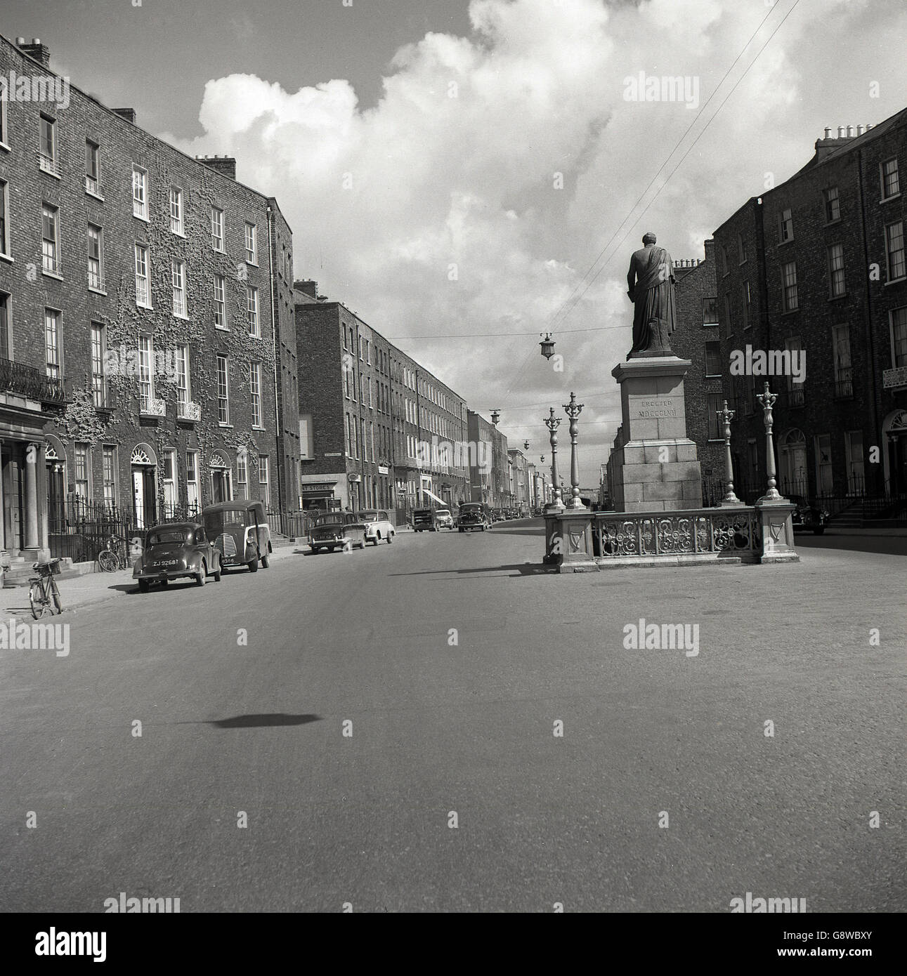 Années 1950, historiques, de la statue de Daniel O'Connell (1747-1847 ...