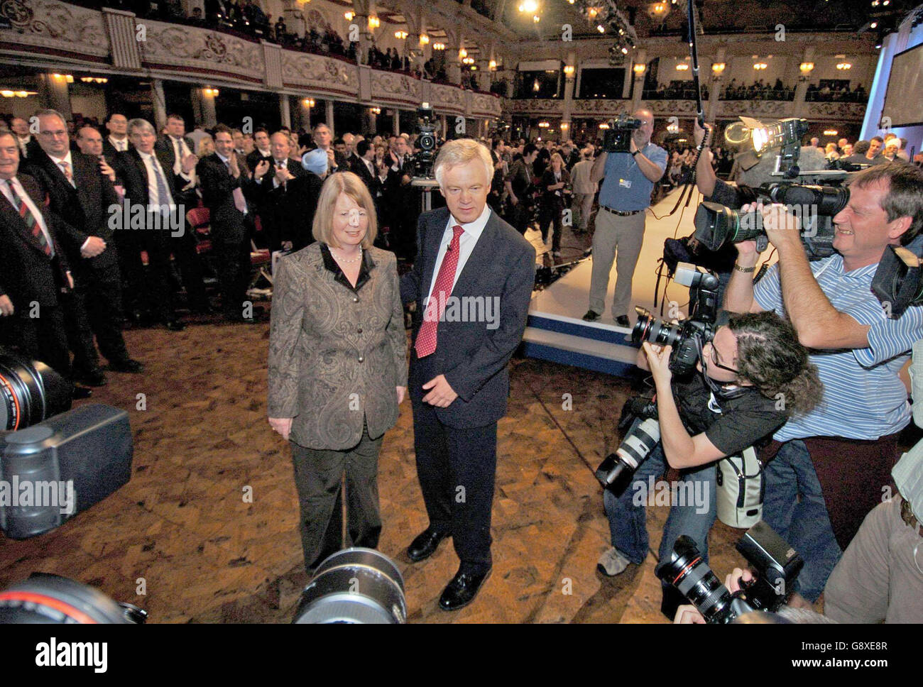 David davis and his wife doreen Banque de photographies et d’images à ...