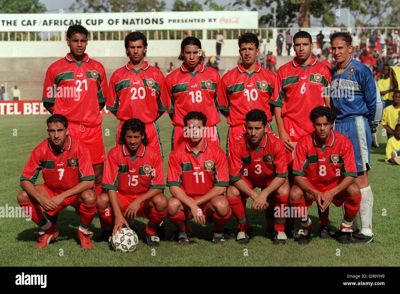 Football coupe des nations africaines egypte v maroc Banque de photographies et d’images à haute ...
