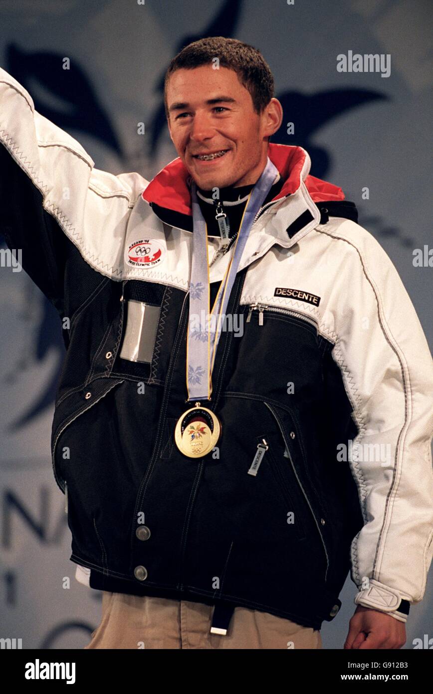 Cérémonie de remise des médailles - Jeux olympiques d'hiver - Nagano ...