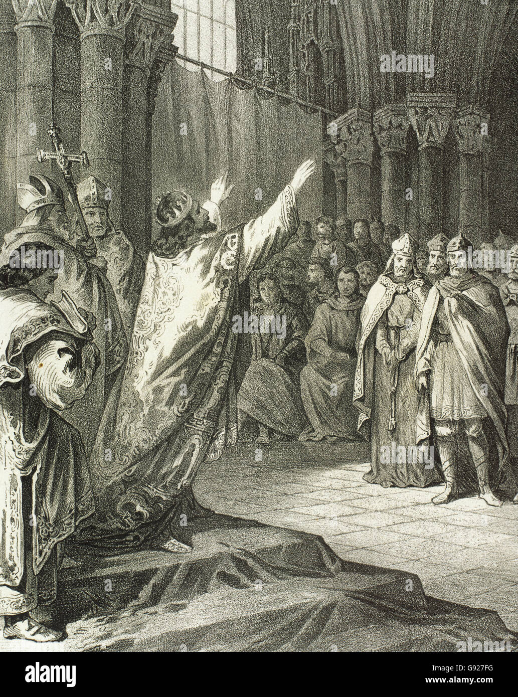 Conversion wisigothique au catholicisme Banque de photographies et d ...