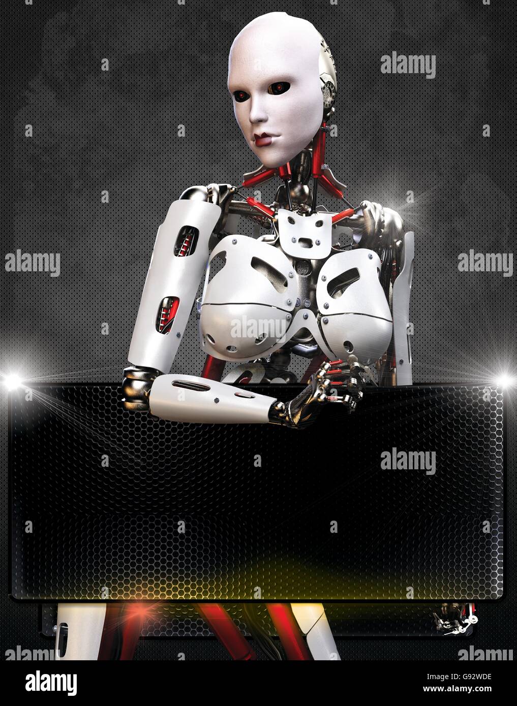 Female Humanoid Robot Banque d'image et photos - Page 4 - Alamy