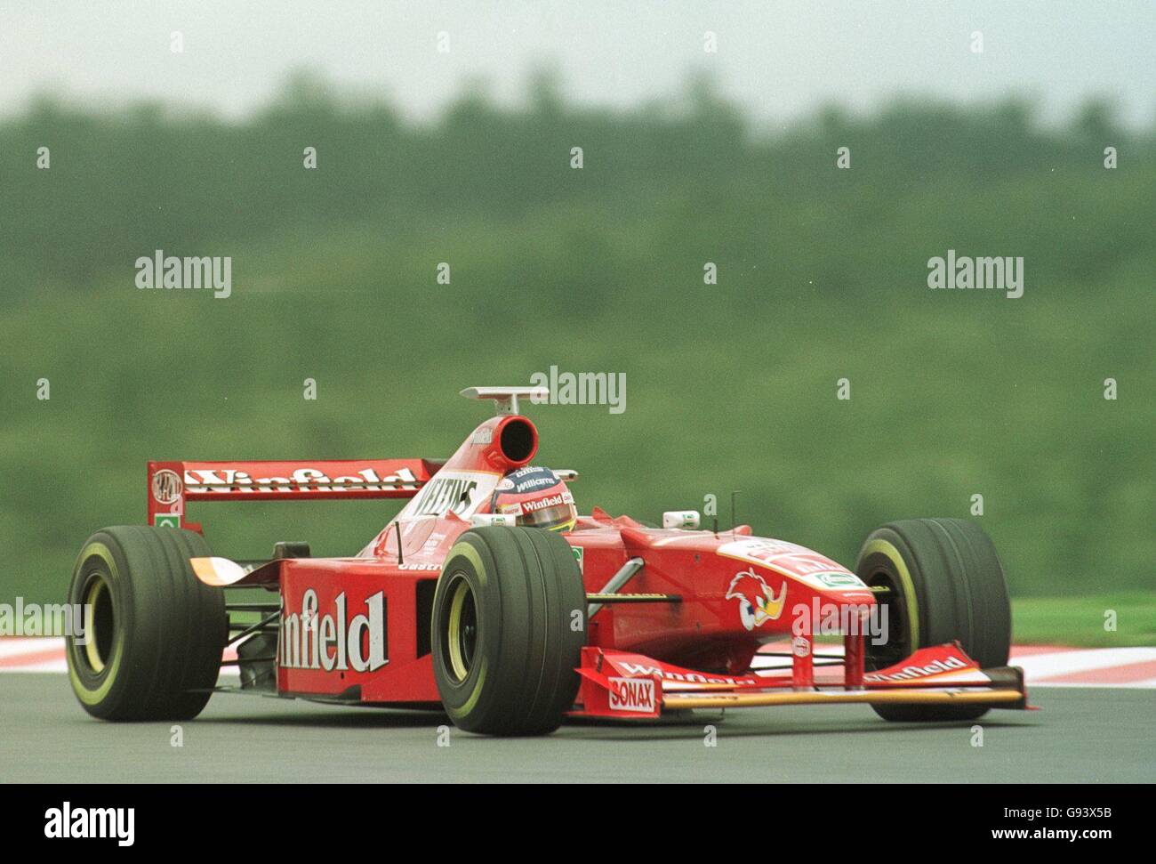 Jacques villeneuve sur un tour rapide Banque de photographies et d ...