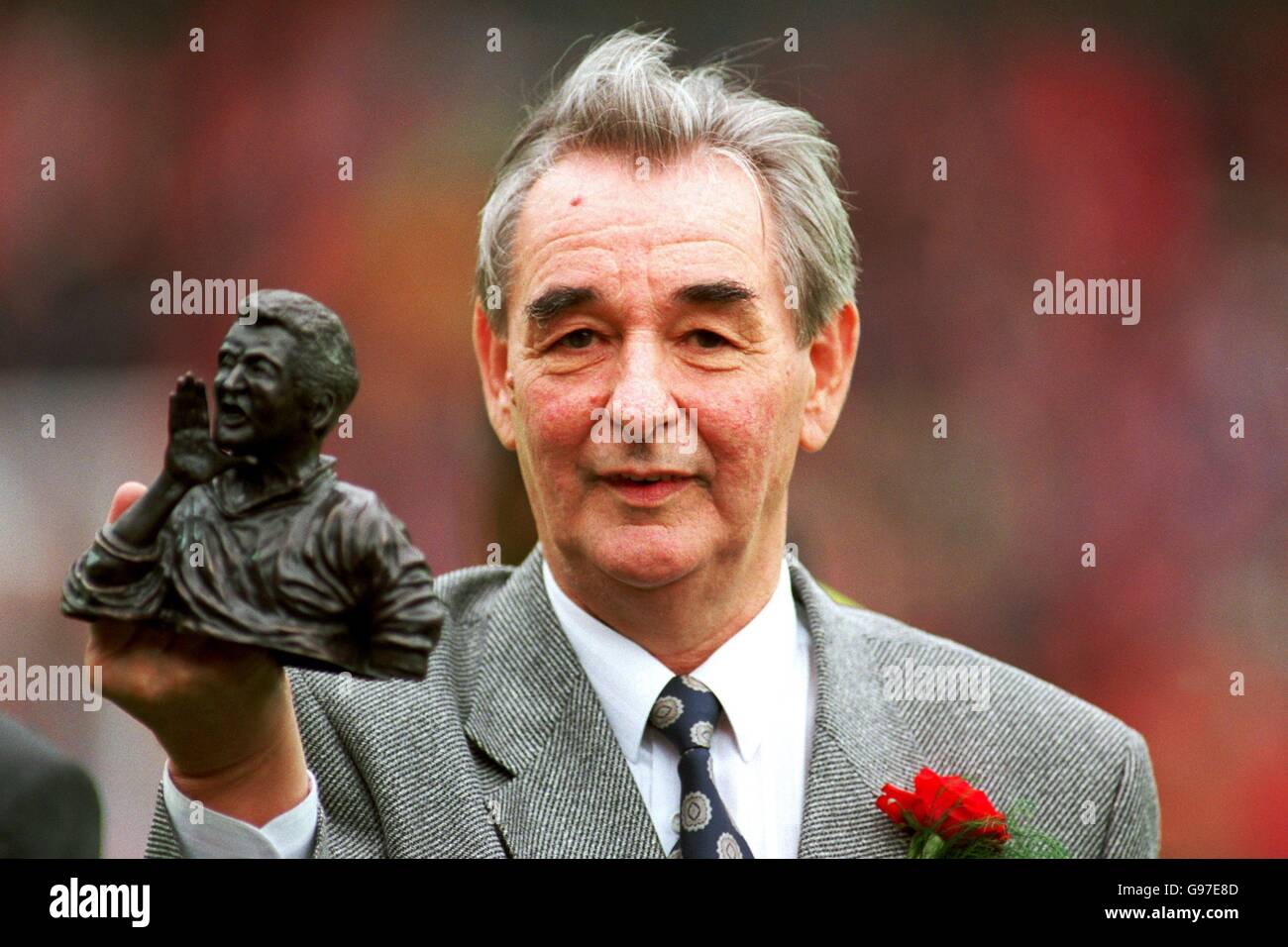 Brian Clough, ancien directeur de la forêt de Nottingham, détient un ...