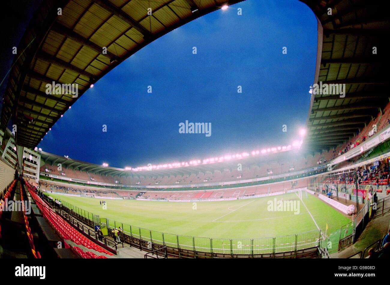 Vue générale du stade constant Vanden stock, stade d'Anderlecht Photo ...