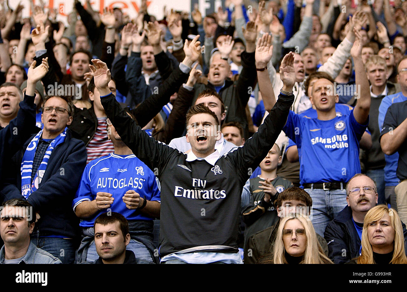 Chelsea supporters Banque de photographies et d’images à haute ...
