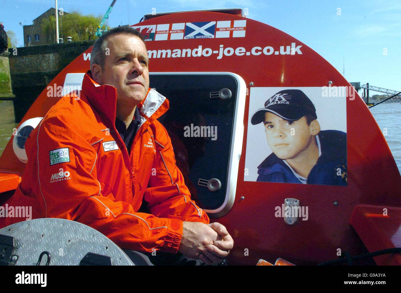 Ingénieurs royaux capitaine pete rowlands Banque de photographies et d ...