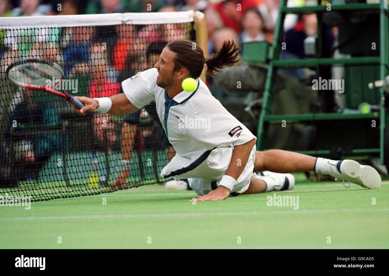 Pete sampras v pat rafter Banque de photographies et d’images à haute ...